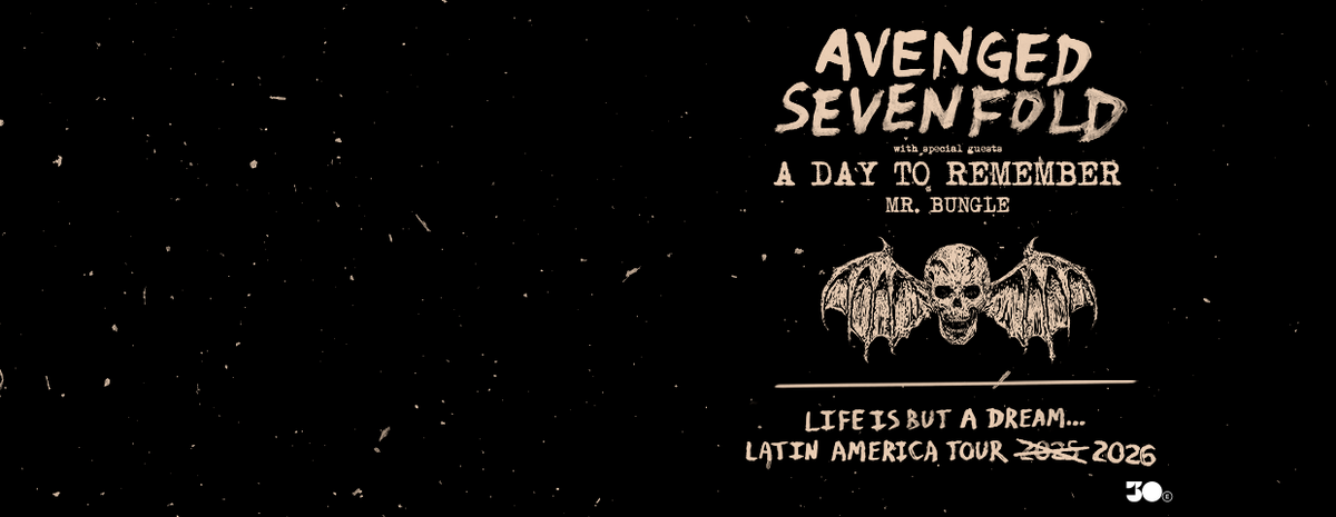 Avenged Sevenfold Concert & Tour History (Updated for 2025 - 2026) | Concert Archives