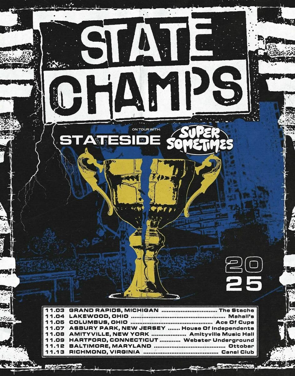 Nov 12, 2025: State Champs / stateside / Super Sometimes at Ottobar ...