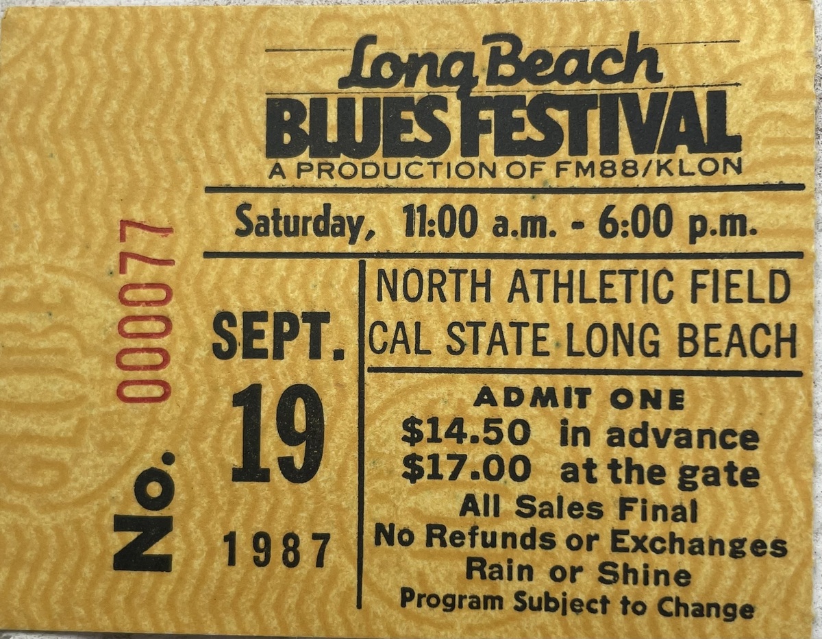 Johnny Otis Show's 1987 Concert & Tour History | Concert Archives