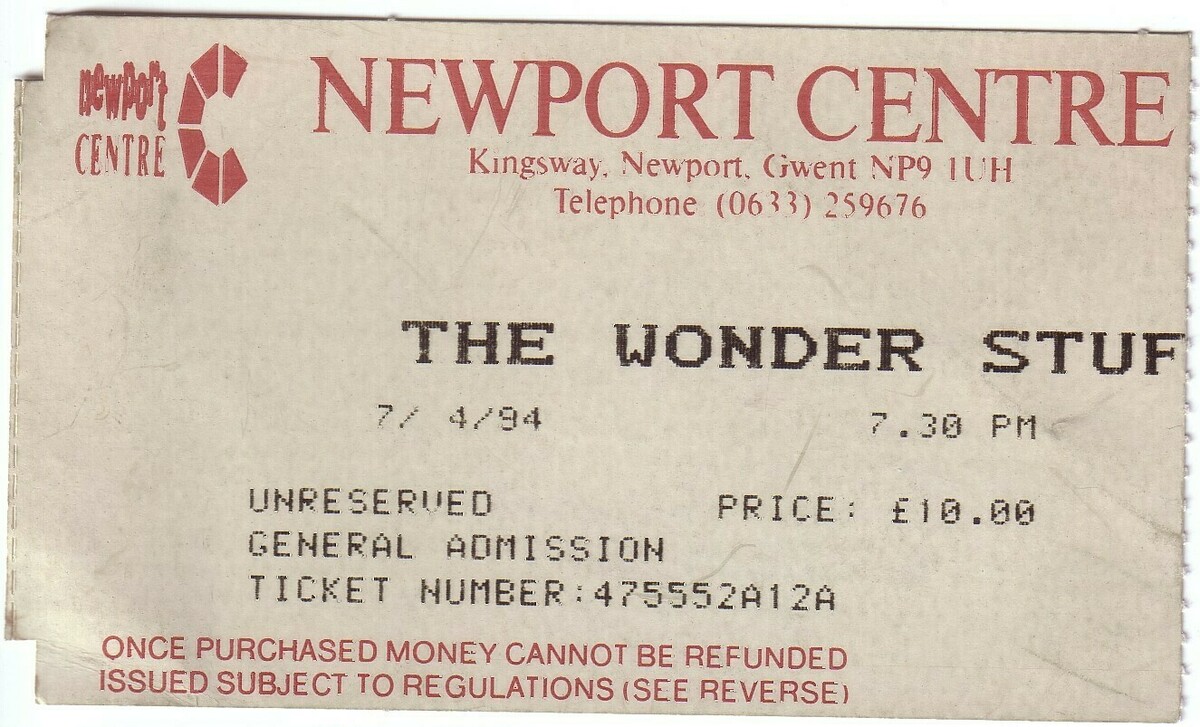 The Wonder Stuff Concert & Tour History (Updated for 2025 - 2026 ...