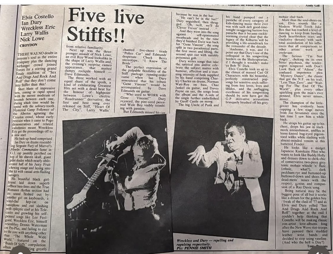 Elvis Costello & the Attractions Concert & Tour History (Updated for ...