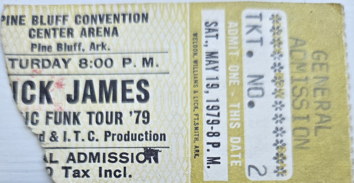 Rick James Concert & Tour History | Concert Archives