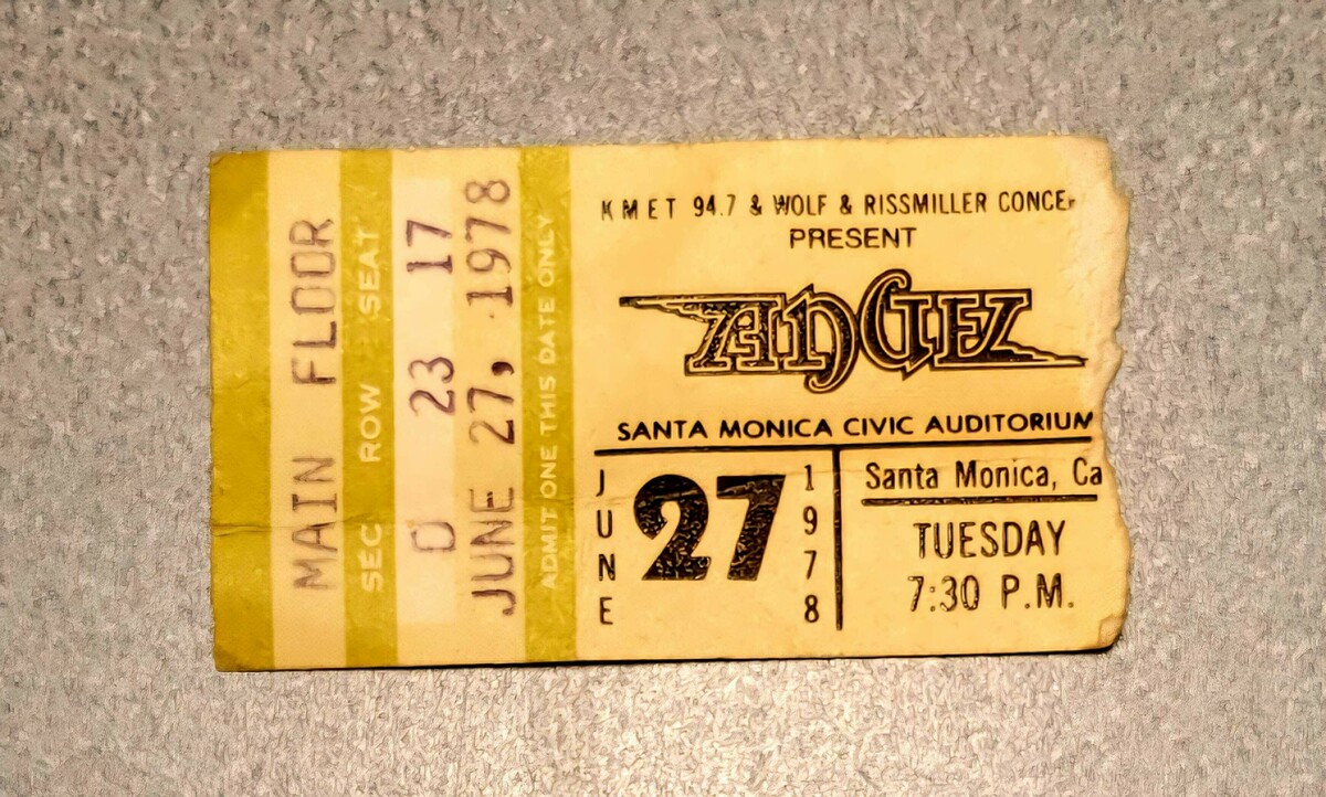 Angel Concert & Tour History (Updated for 2025) | Concert Archives