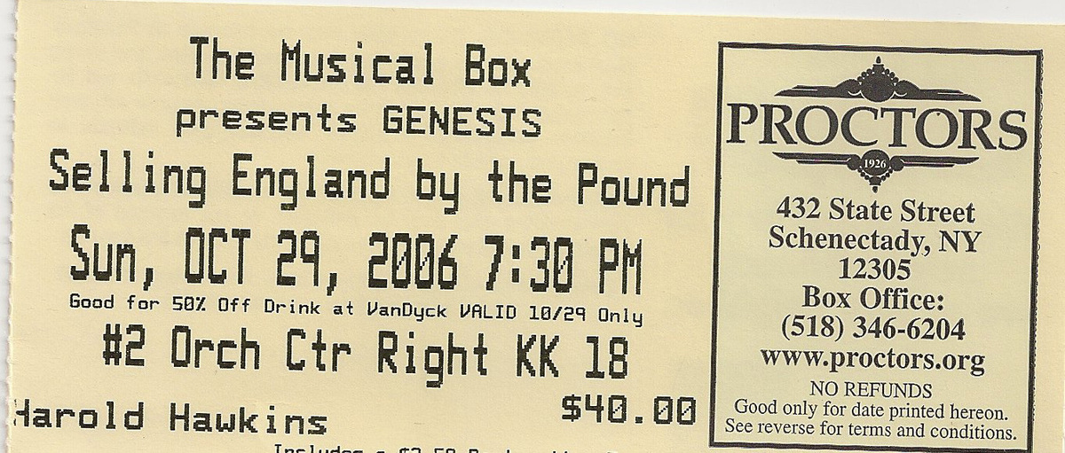 The Musical Box Concert & Tour History (Updated for 2025 - 2026 ...