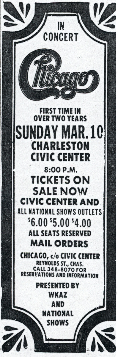 Chicago Concert & Tour History (Updated for 2025 - 2026) | Concert Archives