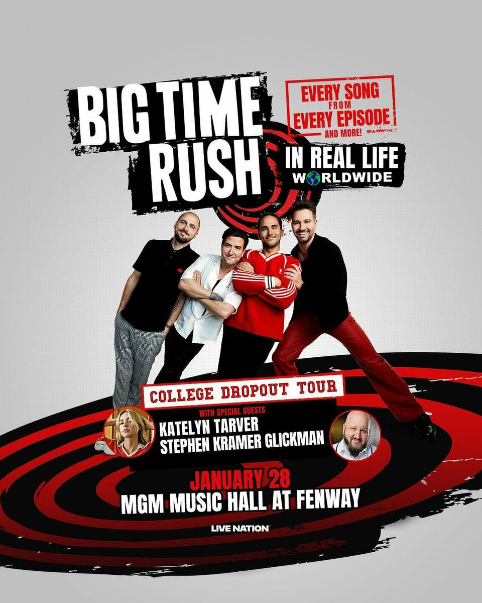 Jan 28, 2026: Big Time Rush / Katelyn Tarver / Stephen Kramer Glickman ...
