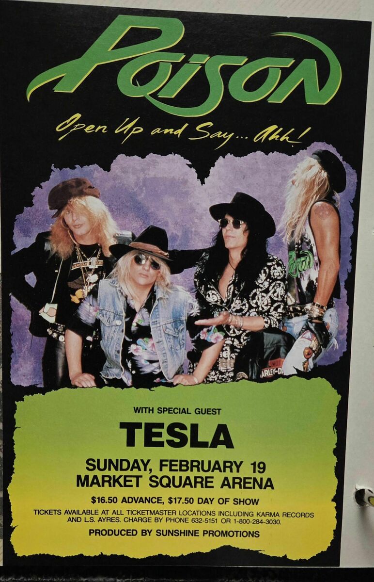 Poison Concert & Tour History (Updated for 2025) | Concert Archives