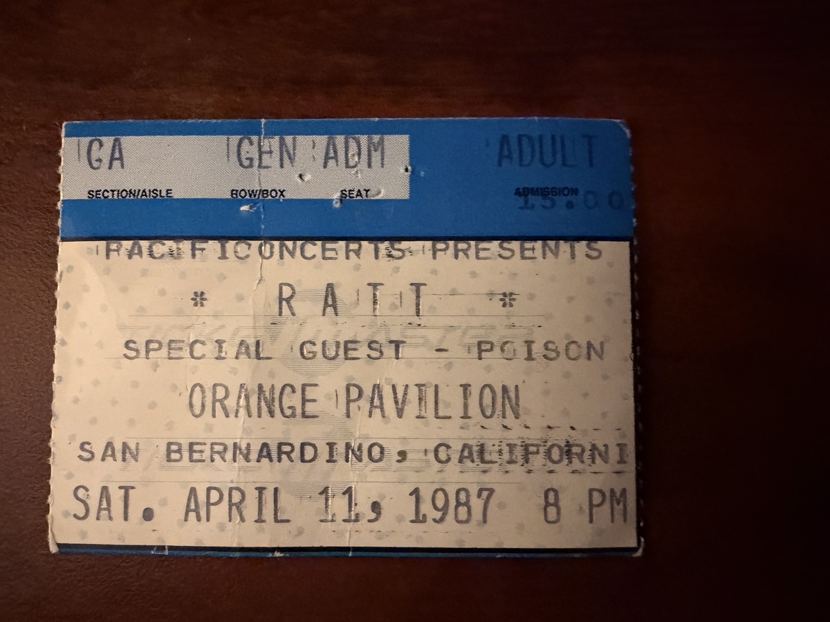 Ratt Concert & Tour History | Concert Archives