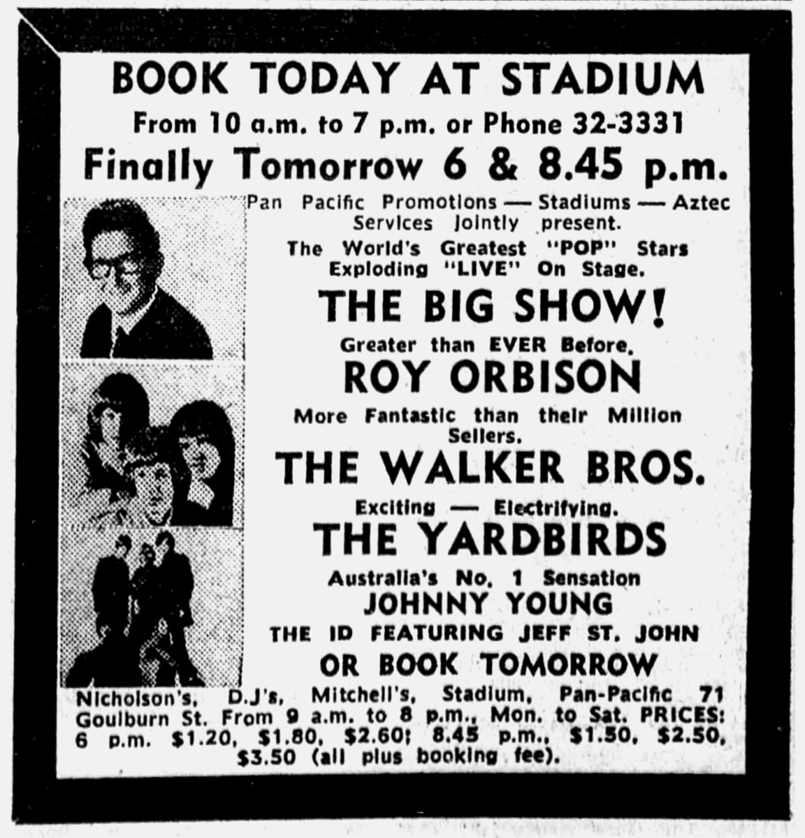 The Yardbirds Concert & Tour History (Updated for 2025 - 2026 ...