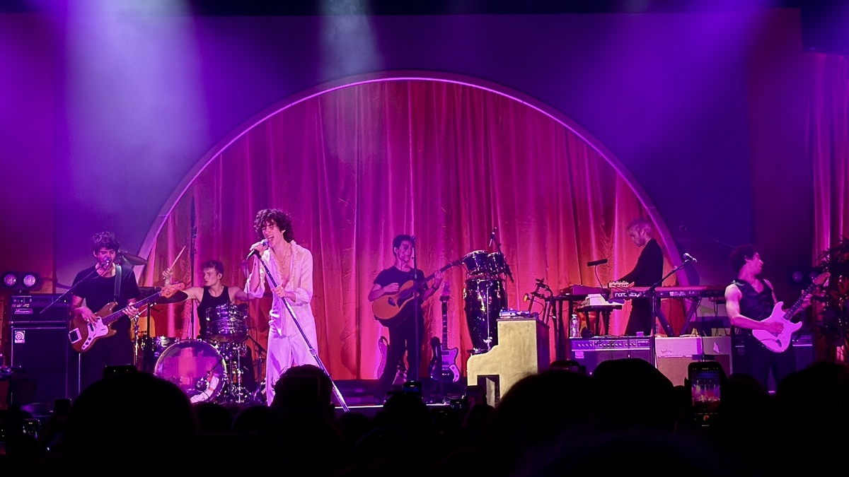 Dec 04, 2025: sombr at Festival Hall Melbourne, Victoria, Australia ...