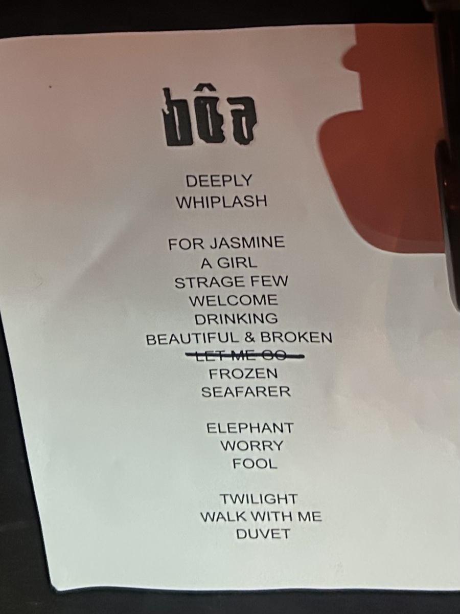 bôa Concert & Tour History (Updated for 2025 - 2026) | Concert Archives