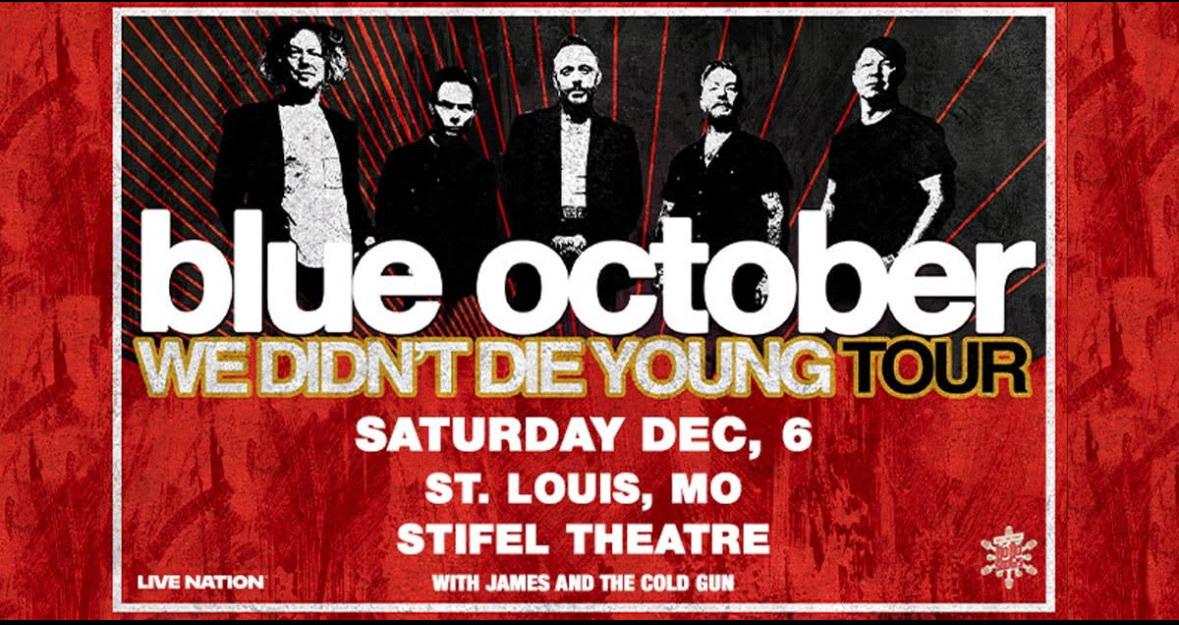 Blue October Concert & Tour History (Updated for 2026) | Concert Archives