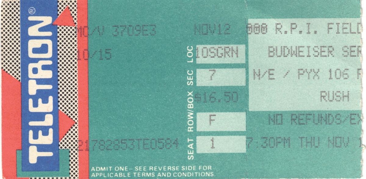 Rush Concert & Tour History (Updated for 2025 - 2026) | Concert Archives