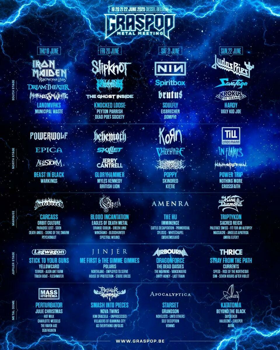 In Flames Concert & Tour History (Updated for 2025 - 2026) | Concert ...