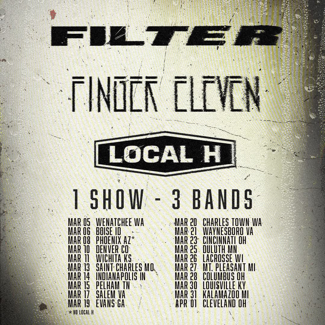 Finger Eleven Concert & Tour History (Updated for 2025 - 2026 ...