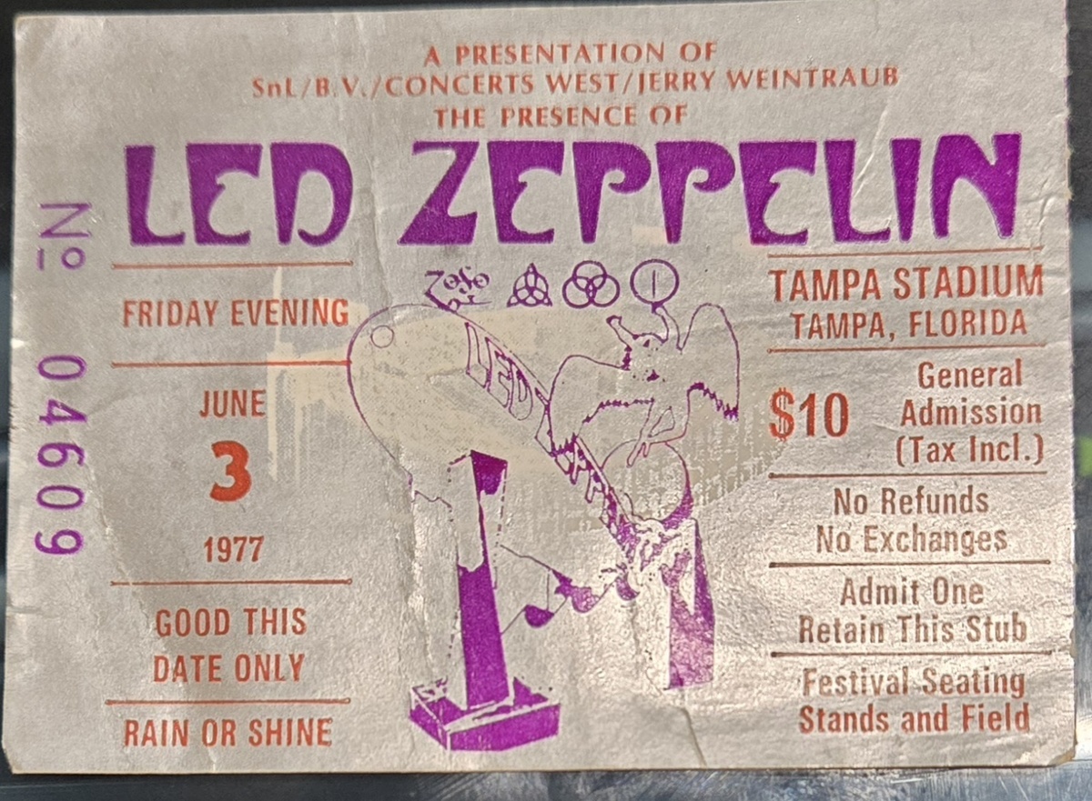 Led Zeppelin Concert & Tour History (Updated for 2025) | Concert Archives