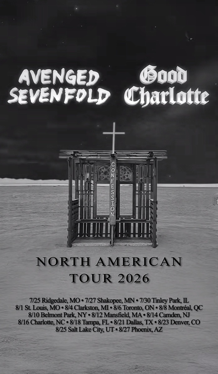 Avenged Sevenfold Concert & Tour History (Updated for 2025 - 2026 ...
