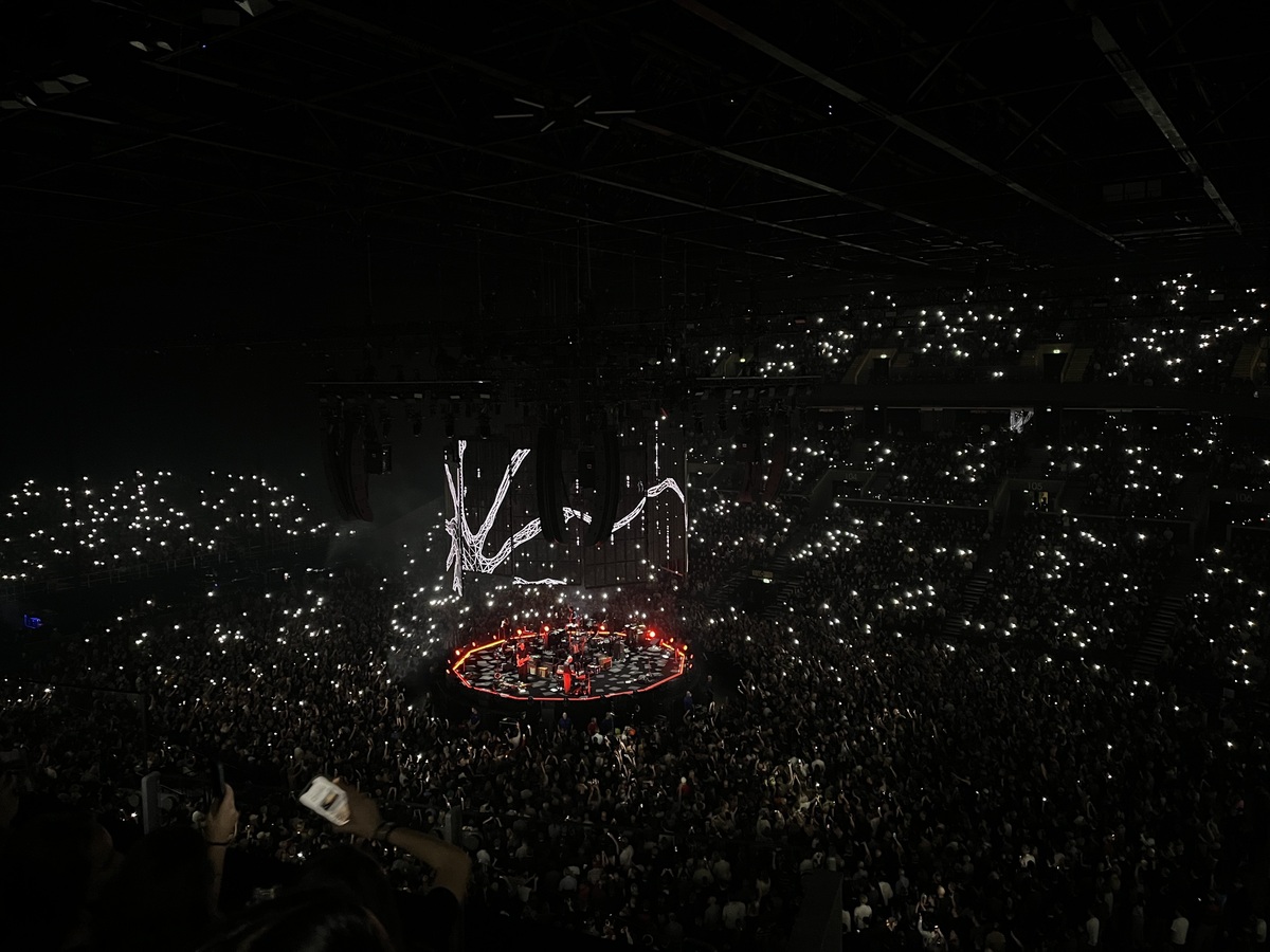 Dec 15, 2025: Radiohead at Royal Arena Copenhagen, Capital Region ...
