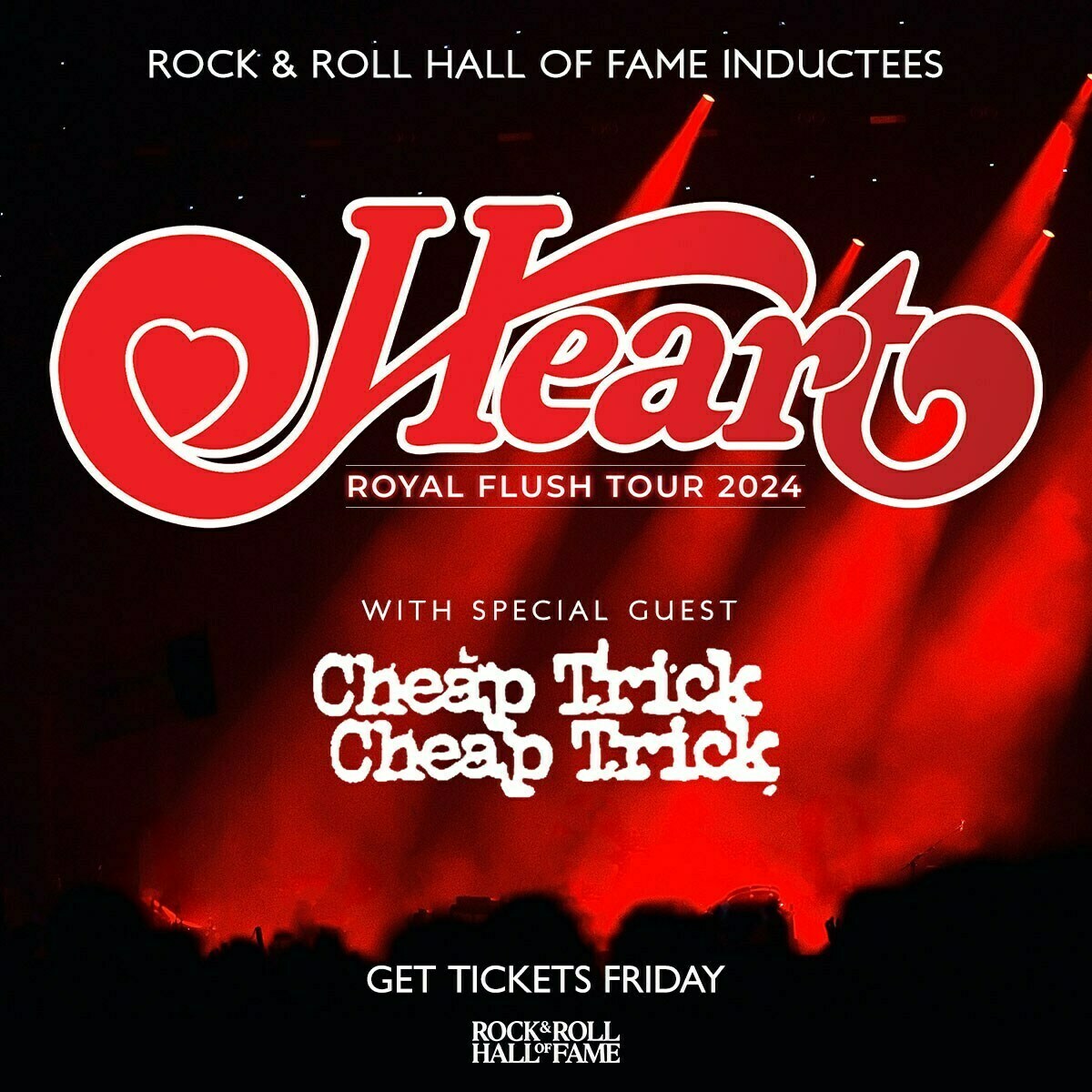 Heart's 2025 Concert & Tour History | Concert Archives