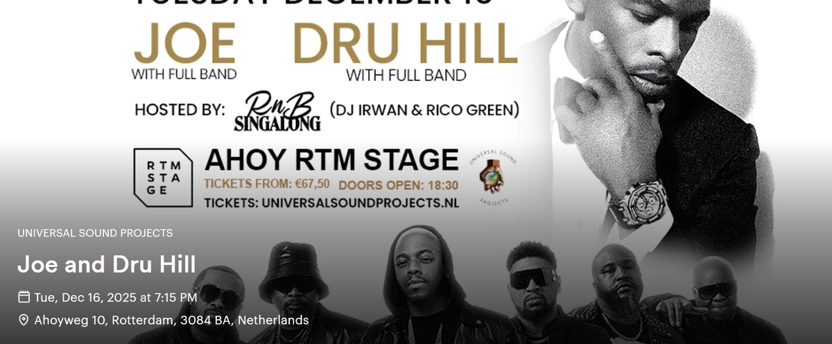 Dru Hill Concert & Tour History (Updated for 2026 - 2027) | Concert ...