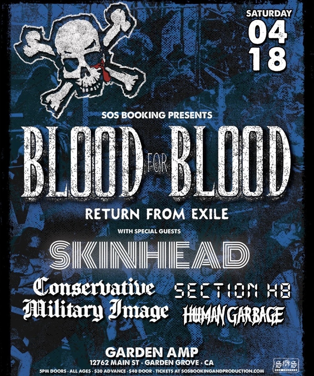Skinhead Concert & Tour History (Updated for 2026) | Concert Archives