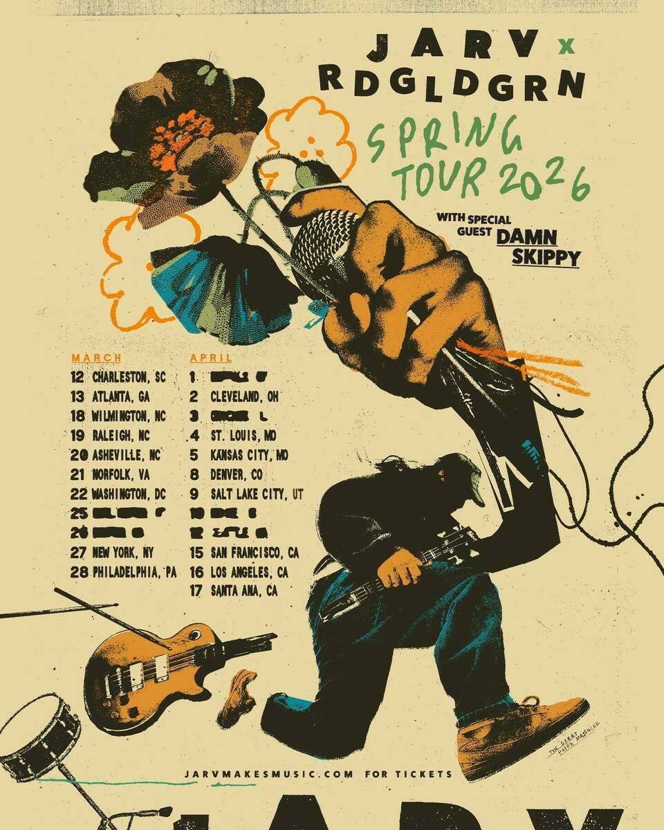 Apr 09, 2026: Jarv / RDGLDGRN / Damn Skippy at Soundwell SLC Salt Lake ...