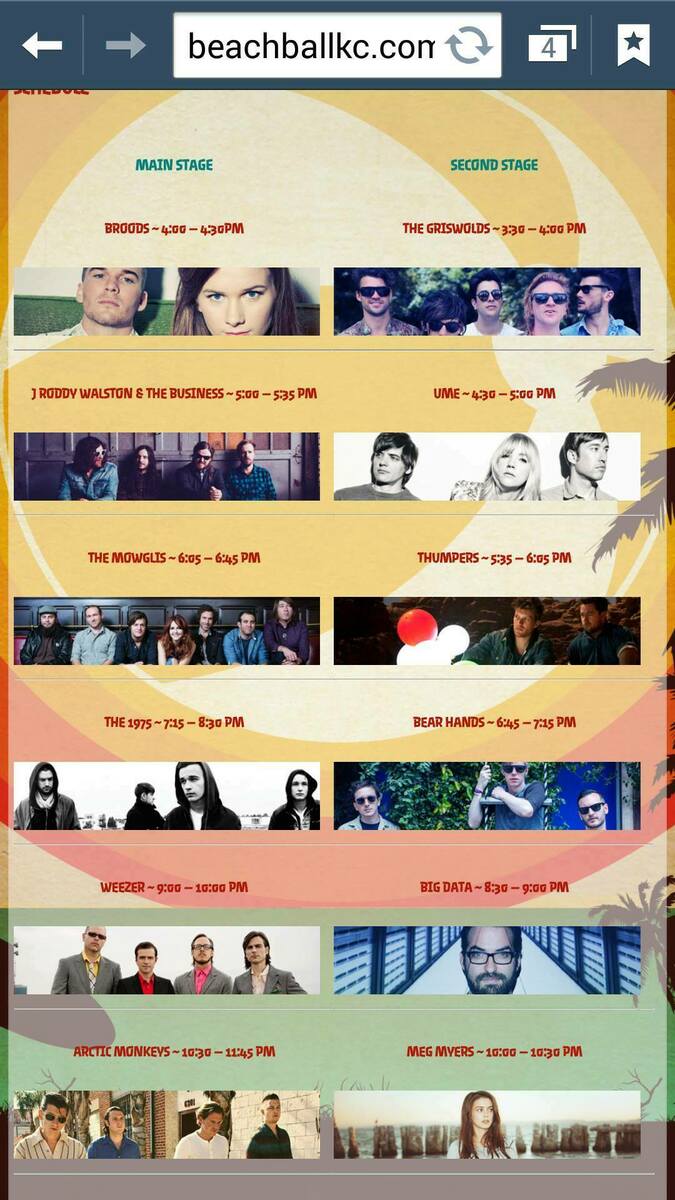 Arctic Monkeys Concert & Tour History | Concert Archives