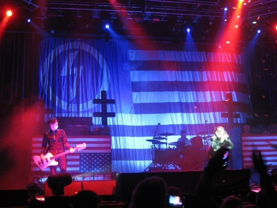 Oct 11, 2012: Rob Zombie / Marilyn Manson / DJ Starscream at Allstate ...