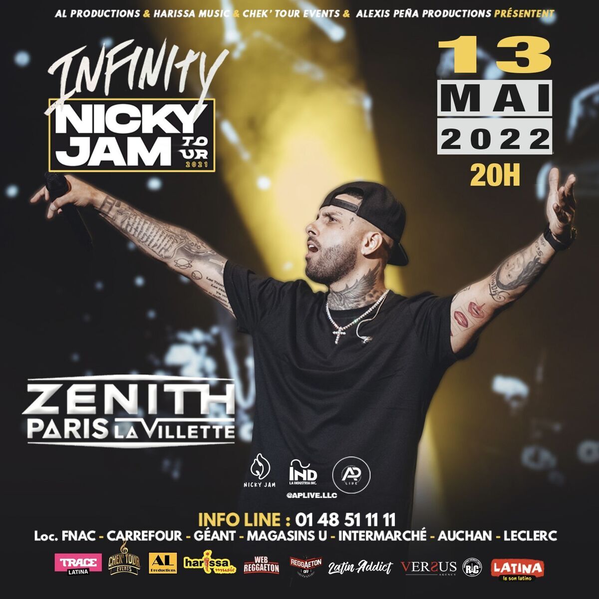 Nicky Jam Concert & Tour History (Updated for 2026) | Concert Archives