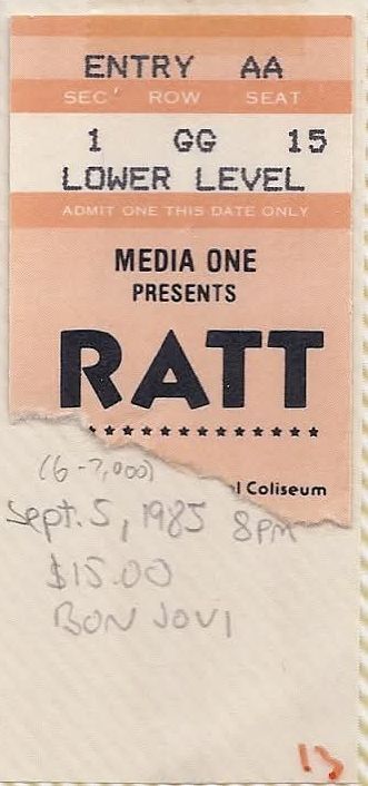 Ratt Concert & Tour History (Updated for 2026) | Concert Archives