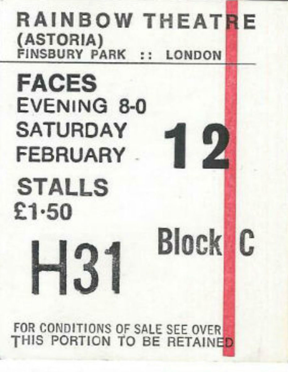 Concert History of Rainbow Theatre London, England, United Kingdom ...