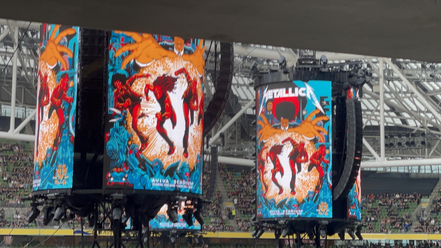 Jun 19, 2026: Metallica / Pantera / Avatar at Aviva Stadium Dublin ...