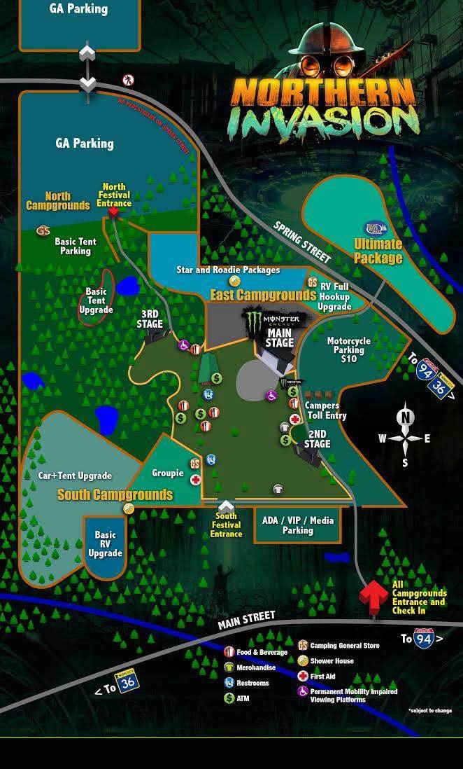 Northern Invasion Concert & Tour History | Concert Archives