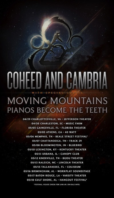 Coheed and Cambria's 2012 Concert & Tour History | Concert Archives