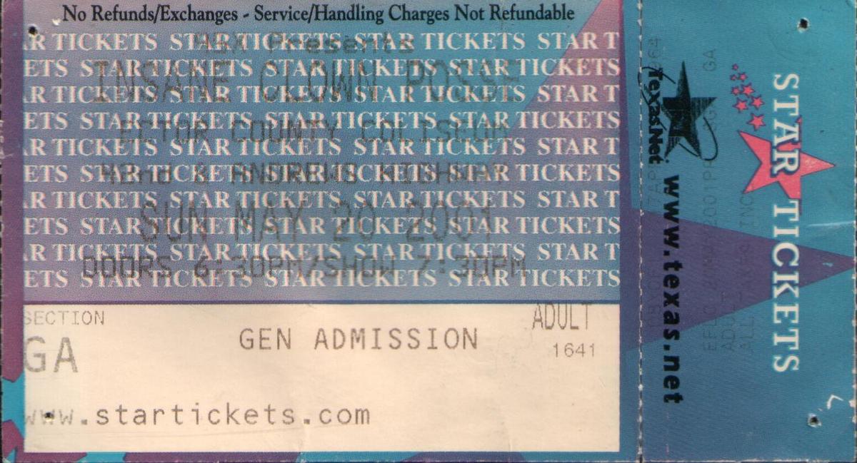 Concert History of Ector County Coliseum Odessa, Texas, United States ...