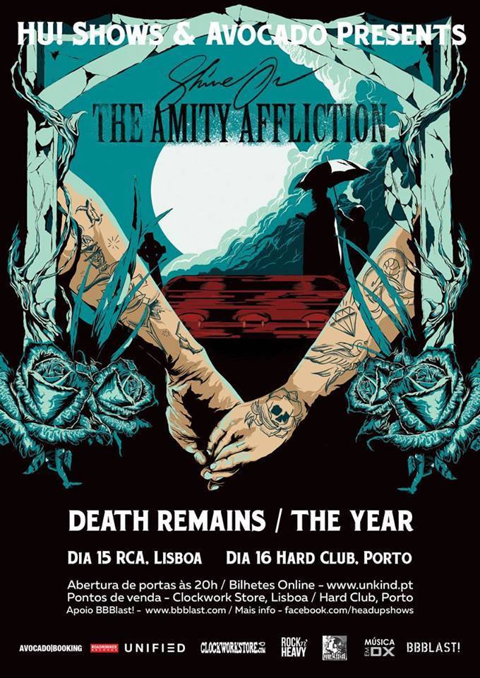 Jun 15, 2016: The Amity Affliction / Death Remains / The Year at RCA ...