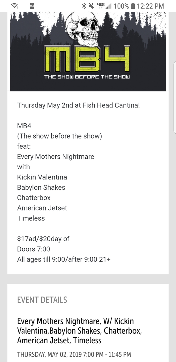 Babylon Shakes Concert & Tour History | Concert Archives