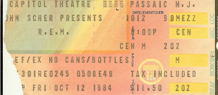 Concert History of Capitol Theatre Passaic, New Jersey, United States ...