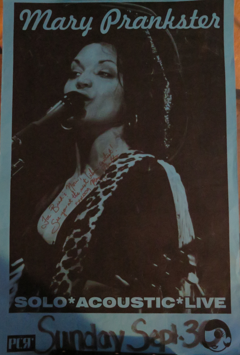 Mary Prankster Concert & Tour History | Concert Archives