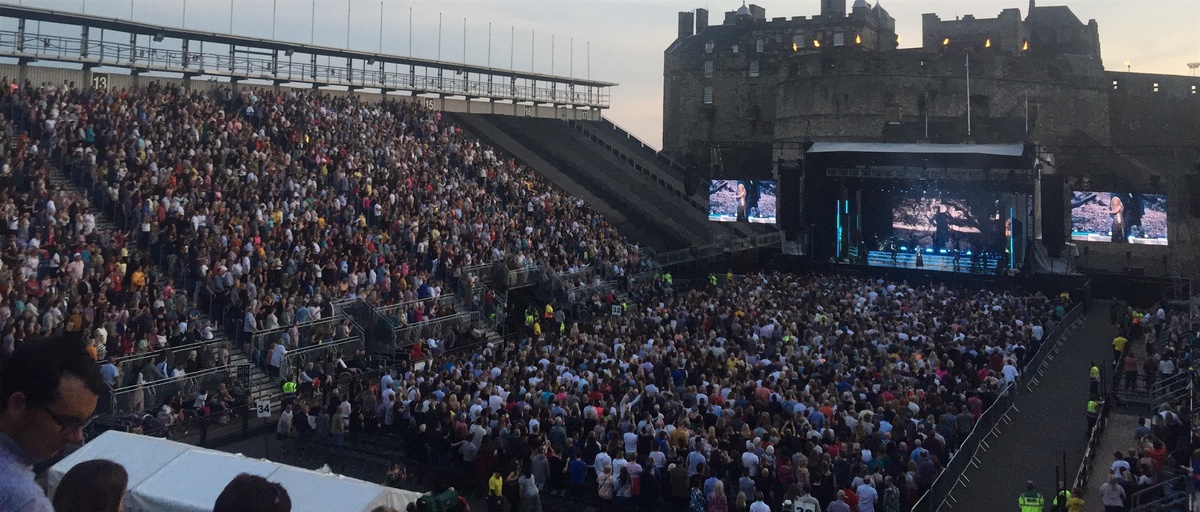 Concert History of Edinburgh Castle Edinburgh, Scotland, United Kingdom ...