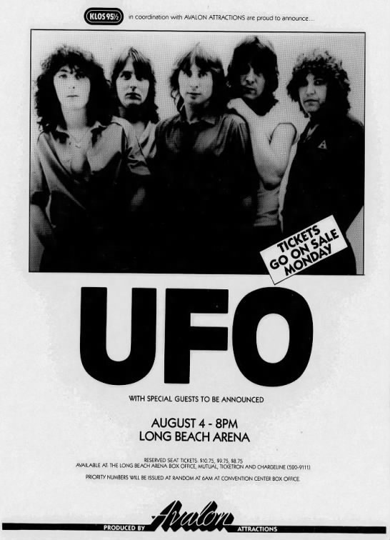 1981 Concert History of Long Beach Arena Long Beach, California, United ...