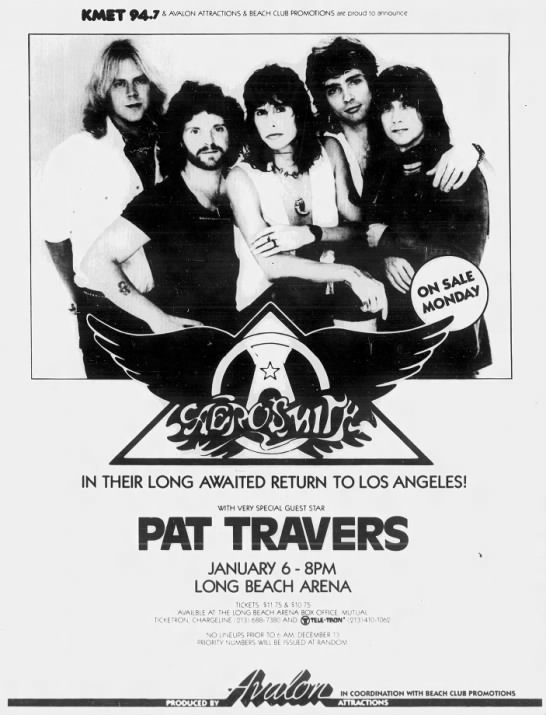 Pat Travers Band's 1983 Concert & Tour History | Concert Archives