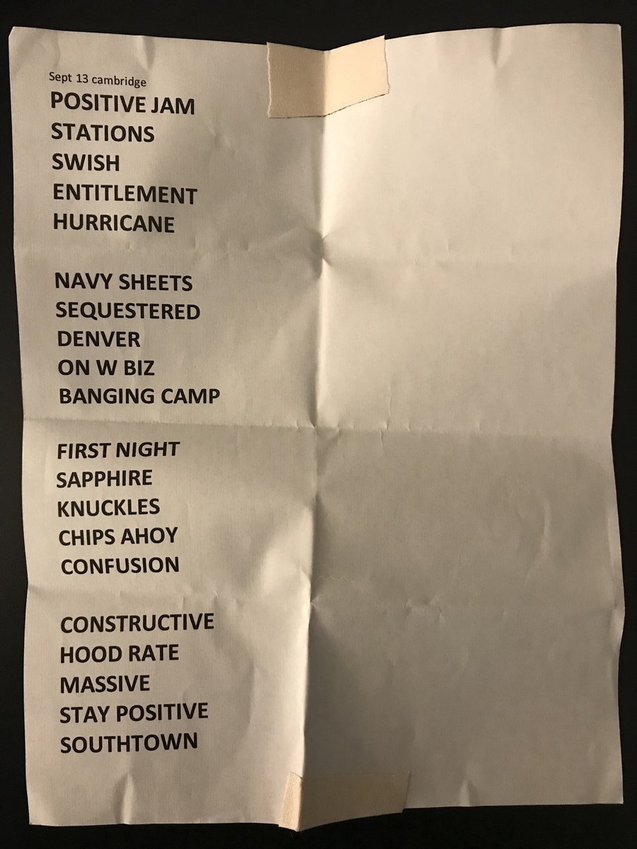 Concert History of The Sinclair Music Hall Cambridge, Massachusetts ...