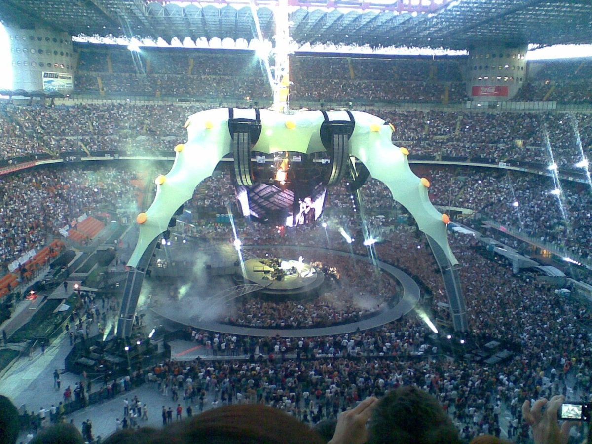 Concert History of San Siro Stadium Milan, Lombardy, Italy (Updated for ...