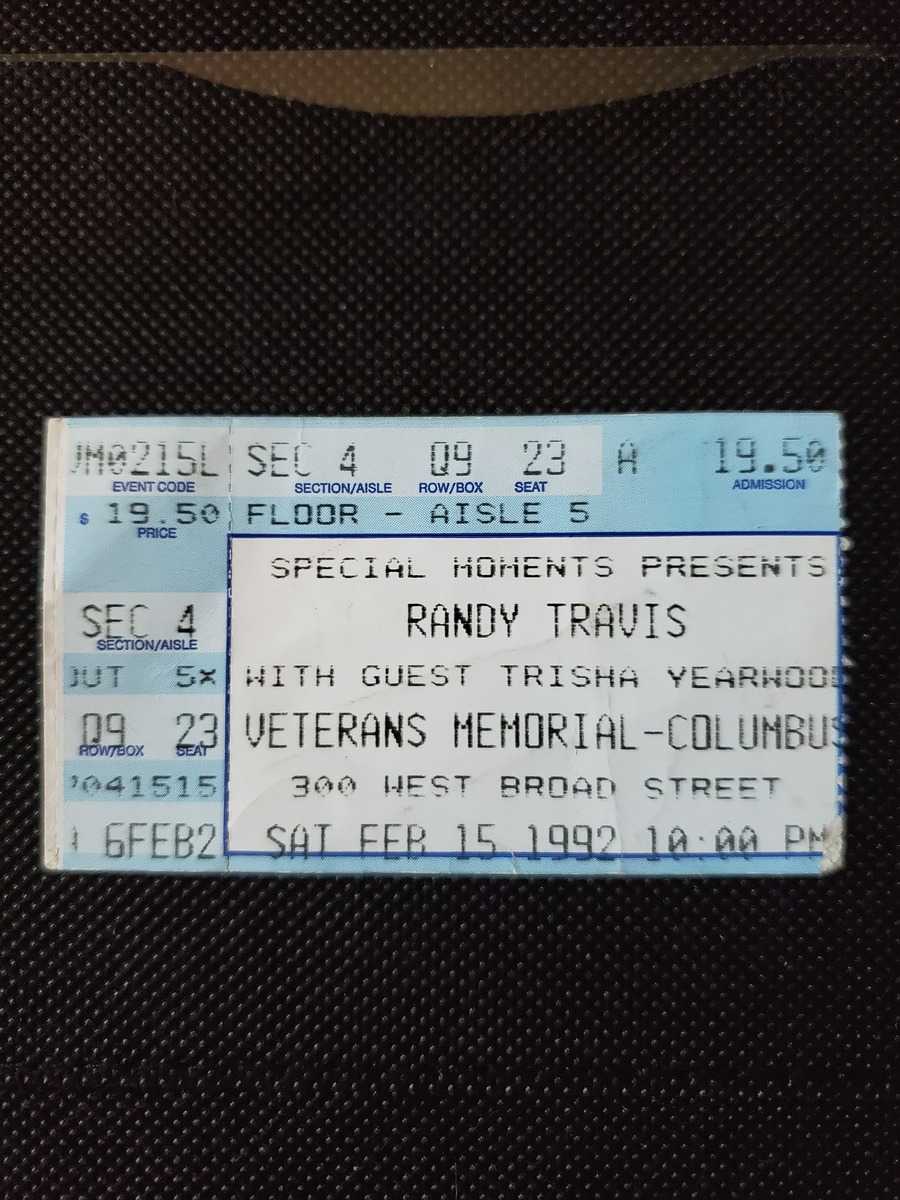 Randy Travis Concert & Tour History (Updated for 2023) | Concert Archives