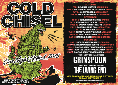 Cold Chisel Concert & Tour History | Concert Archives