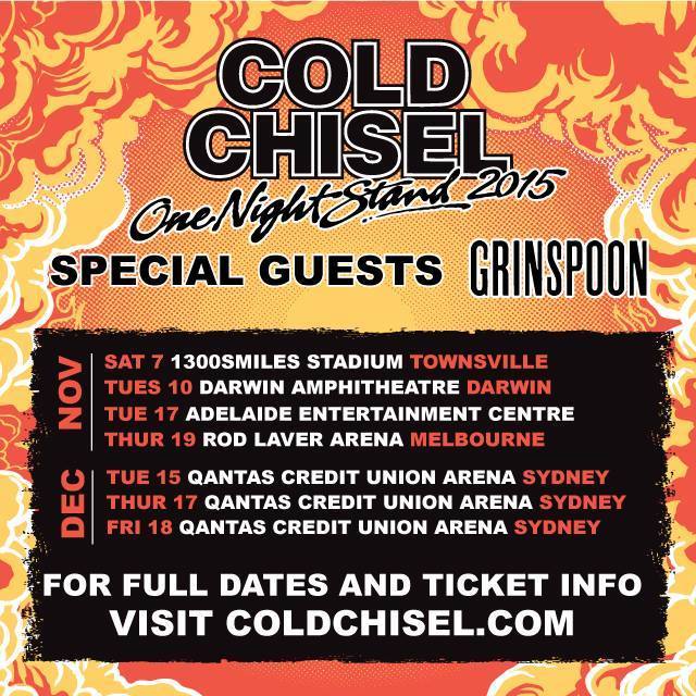 Cold Chisel Concert & Tour History | Concert Archives