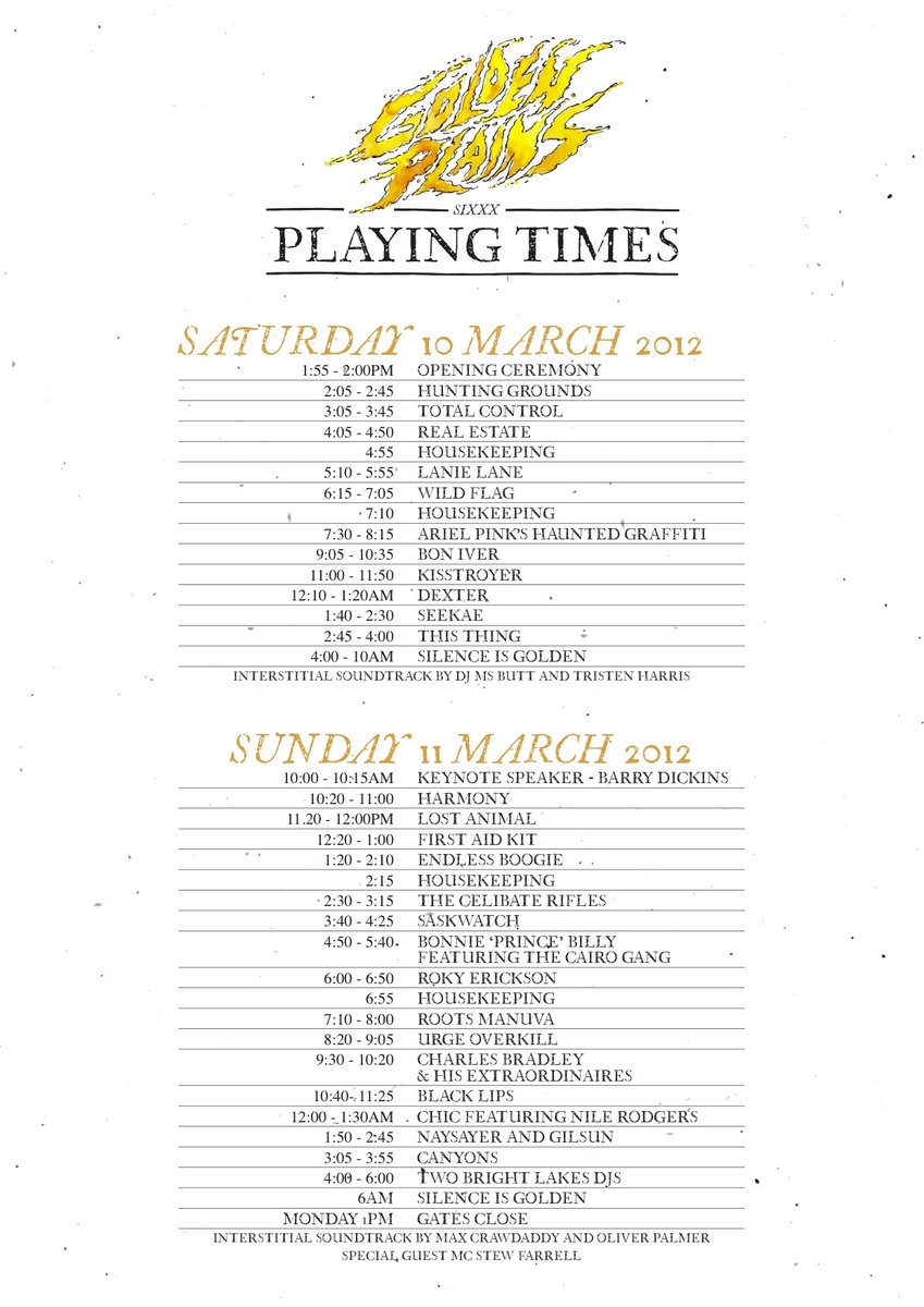 Total Control Concert & Tour History | Concert Archives