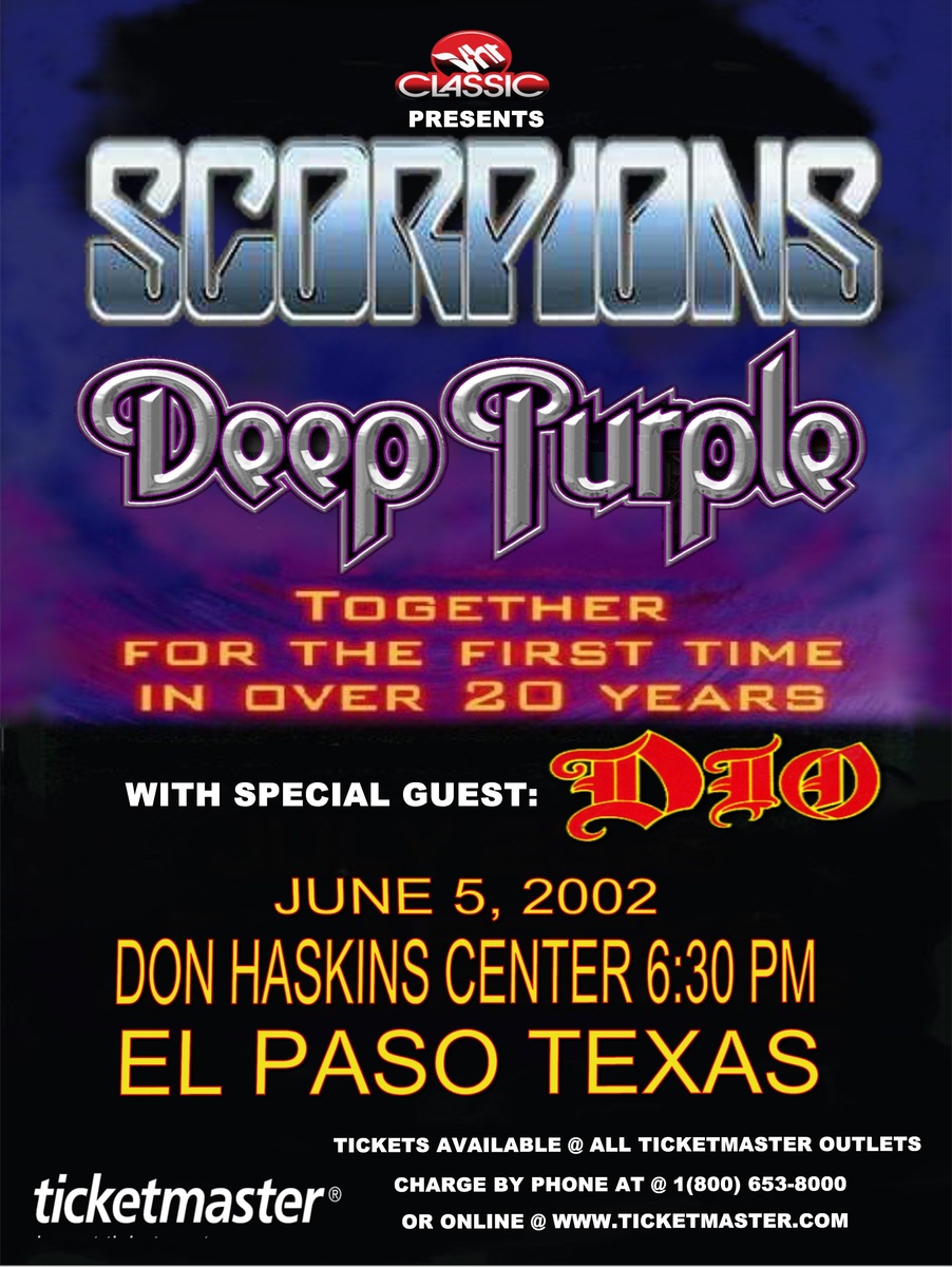 Dio's 2002 Concert & Tour History | Concert Archives