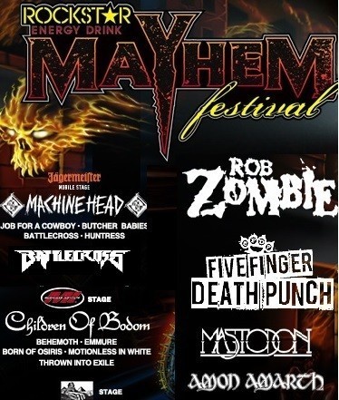 Rockstar Mayhem 2022 Lineup